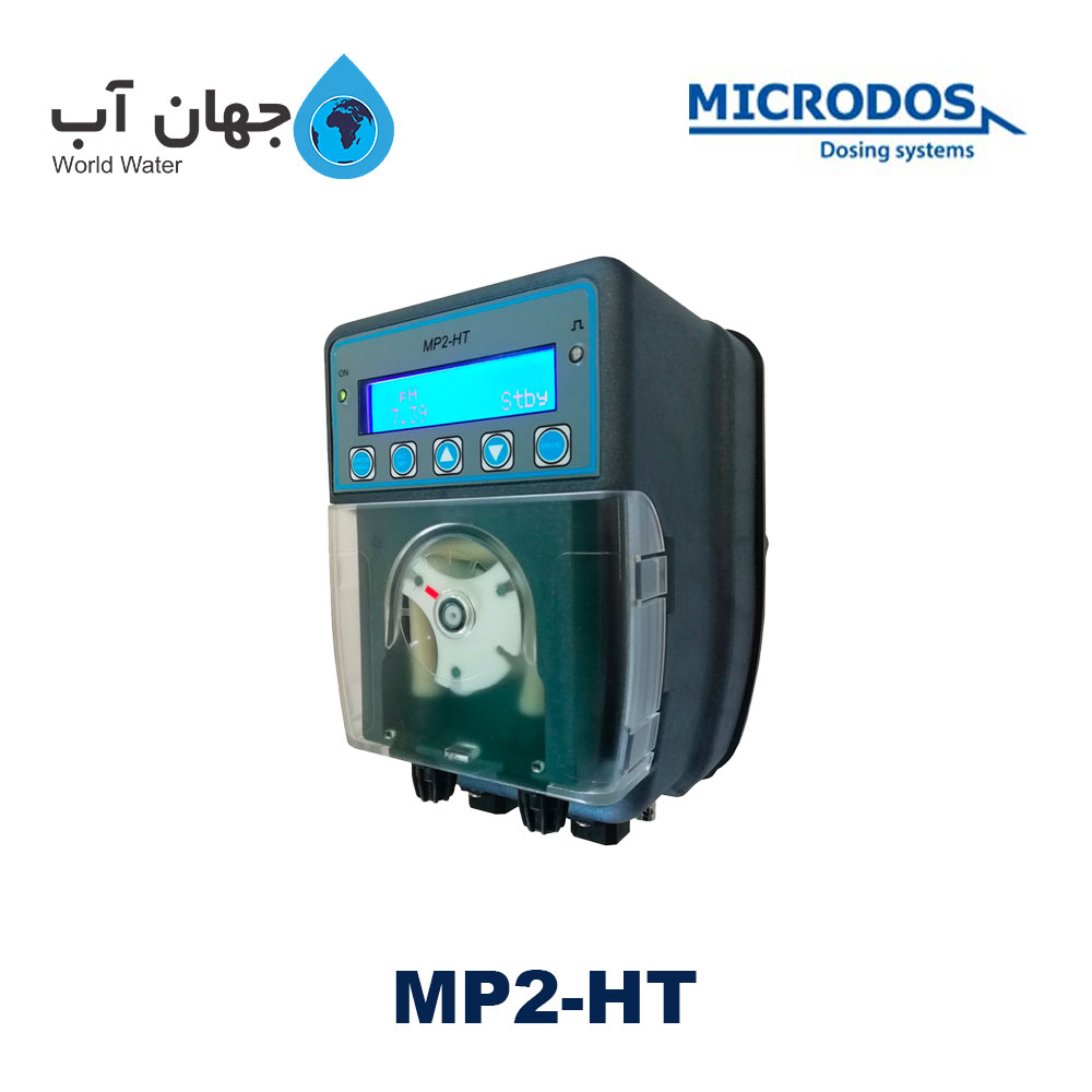 دوزینگ پمپ پریستالتیک میکرودوز MP2-HT _ جهان آب